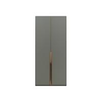 China Custom Wardrobe Doors Aluminum Edging Modern Shaker Design H2.7m​ for sale