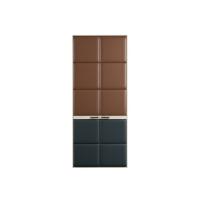China Customizable Shaker Bedroom Wardrobe Doors Double Swing Design Mildew Resistant for sale
