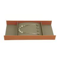China OEM Lightweight Jewelry Organizer Tray Aluminum & PVC Leather 460x155x50mm for sale