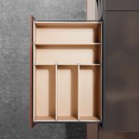 China Modular Drawer Organizer System with Honeycomb Core | Leather Surface & Tool-Free Installation | Customizable PVC Divider for Home/Office Storage (YG039) for sale