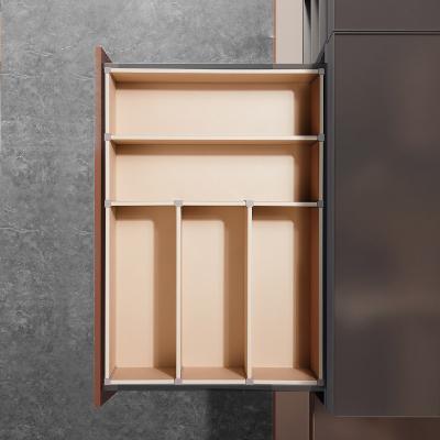 China Modular Drawer Organizer System with Honeycomb Core | Leather Surface & Tool-Free Installation | Customizable PVC Divider for Home/Office Storage (YG039) for sale