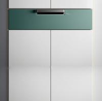 China MJMHD Customizable Drawer Front Panel, CYDP-002 Model, ENF Grade Particleboard/MDF with Eco PVC Leather, Edge-Banded and Hardware Handle for sale