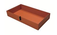 China MJMHD YG-H026 Decorative Storage Boxes, Faux Leather Closet Organizer Bins, Handmade Epoxy Resin Frame with PVC Cover for sale