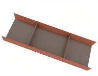 China MJMFD YG-FGJ03 Customizable Aluminum Jewelry Drawer Organizer Tray, 460x155x50mm, Handmade for Wardrobe & Dresser, Modular DIY Design for sale