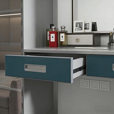 China Mjmhd CYDP-004 Custom Size Drawer Front Panel, Pull-out Drawer Door Board, ENF Level Eco-Friendly MDF/PB PVC Leather Wrapped with Edge Banding & Hardware Handle for sale