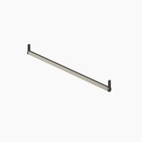 China Premium Aluminum Alloy Wardrobe Hanger Rod with PVC Leather Coating - Silent Clothing Rail, Durable & Space-Saving for sale