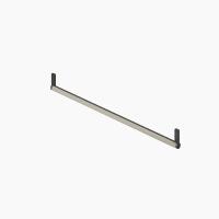 China Mjmhd CR-2 Top-Mount Closet Hanger Rod, Heavy-Duty Aluminum with PVC Leather Wrap, 564mm Wide, Super Quiet & Anti-Slip Gliding for Wardrobe Organization for sale