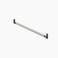 China Mjmhd CR-4 60cm Closet Clothes Rod, Side-Mount Aluminum Garment Rail with Silicone Anti-Slip Top, PVC Wrapped, for Wardrobe/Closet Organization for sale