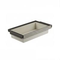 China LB-4 Pull-Out Drawer Basket | MDF PVC-Coated Shallow Organizer for Wardrobe, Slide-Out Storage Box for Underwear Accessories (864x485x170mm) for sale