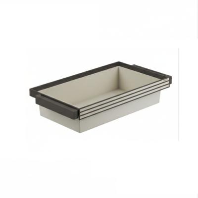 China MJMHD Pull-Out Basket / Drawer Organizer, LB-5 Model, 964x485x170mm Shallow Open Storage Box, MDF Core with PVC Coating for Wardrobe & Closet for sale