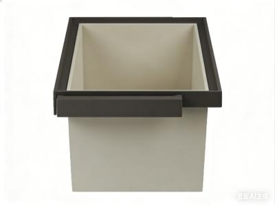 China Mjmhd DB-5 Pull-out Basket for Wardrobe, Slim MDF Frame PVC Covered Open Organizer, 964x485x270mm Drawer Insert for Underwear Socks Storage for sale