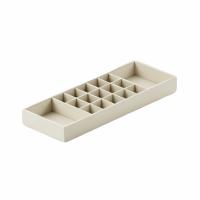 China FB-2 Modular Handcrafted E0 MDF Jewelry Tray, Customizable Dividers Drawer Organizer for Wardrobe and Dresser for sale
