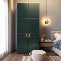 China Aluminum Frame Laminate Closet Doors Wardrobe Panels Offering Versatile Options for Office and Residential Storage Needs for sale