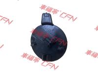 China Tesla Model Y Midnight Front Bumper Tow Hook Cover Cap 1493746-00-A  Black Plastic for sale