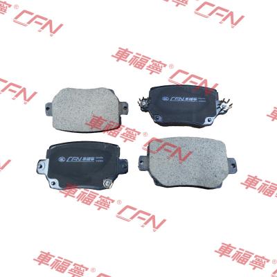 China REAR  BRAKE PAD KIT SPORT 8008246-00-D Carbon Fiber Black for sale
