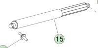 China LIFTGATE GAS STRUT LEFT HAND 6006608-00-B FOR MODEL S 2012-2021 for sale