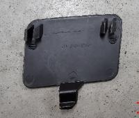 China Tesla Model S 2021 Rear Fascia Tow Hook Cover Black Plastic for sale