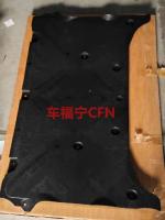 China Black Front Aero Shield for Tesla Model S/X 2021 ABS Plastic for sale