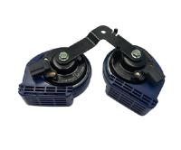 China Tesla Model Y Dual-Tone Horn Set 520Hz/420Hz 12V IP67 for sale