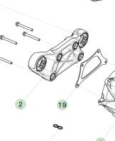 China Tesla MX/MS SDU-F Torque Reaction Arm 1052783-00-C 1800 N*m Capacity for sale
