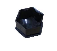 China Matte Black Wheel Nut Cover for Tesla Model S/3 22mm 15mm ABS Plastic for sale
