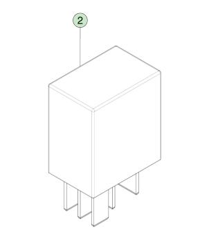China 40 Amp 12 Volt Plug-In Relay for Tesla Model S (2012-2021) OEM Part 1009577-00-A for sale