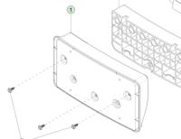 China ASSEMBLY FRONT LICENSE PLATE BRACKET CN  FOR TESLA MODEL S 2021+ 1657291-00-A for sale