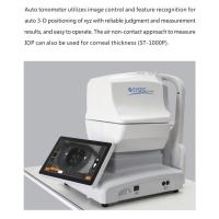 China Manual Non Contact Tonometer with Color Touch Monitor, Automatic Detection and Build-in Printer for sale