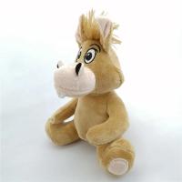 China Skin Friendly Stuffed Animal Cartoon Soft Embroidery Baby Comforter Toy for sale