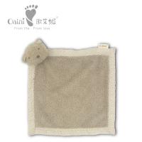 China OEM ODM Soothing Animal Towel Soothing Comfort Bear 27 X 27cm for sale