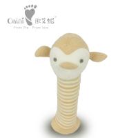 China OEM ODM Penguin  Huggable Plush Toys Loveable  Rattle Stuffed Animals 17cm for sale