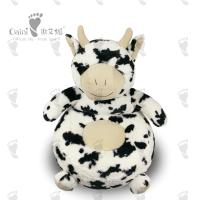 China Baby Loveable Infant Cow Pattern Couch Small Plush Sofa 53 X 41cm for sale