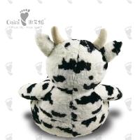 China Baby Loveable Infant Cow Pattern Couch Small Plush Sofa 53 X 41cm for sale