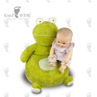 China 53 X 41cm Green Plush Couch Infant Baby Loveable Fog Sofa Customised for sale