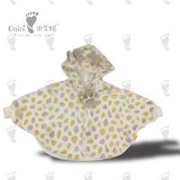 China 33cm Brown Newborn Infant Coat 100% Polyester Infant Cow Outerwears for sale