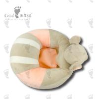 China Stuffed Baby Infant Sitting Chair Warm Elephant Plush Animal Seat 53cm for sale