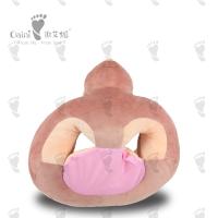 China Comfortable Safe Infant Sit Up Stuffed Bunny Shaped Chair 53cm for sale