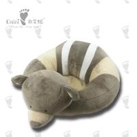 China 53cm Baby Infant Sitting Chair Loveable Black Stuffed Teddy Bear Chair for sale