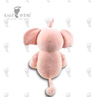 China Harmless Animal Doll Cuddly Plush Toys 55cm Pink Elephant Soft Toy for sale
