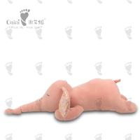 China Baby Cuddly  Doll Plush Toy Animal Doll Pink Elephant Plush 75cm for sale