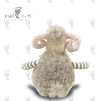 China 30 X 20cm Grey  Goat Dog Toy Child Friendly Dog Chew Toys for sale