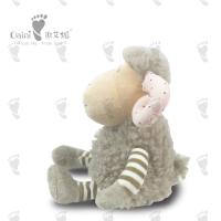 China 30 X 20cm Grey  Goat Dog Toy Child Friendly Dog Chew Toys for sale