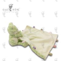 China 25 X 26.5cm Rectangular Baby Stuffed Sleep Comforter Toy Child Friendly for sale
