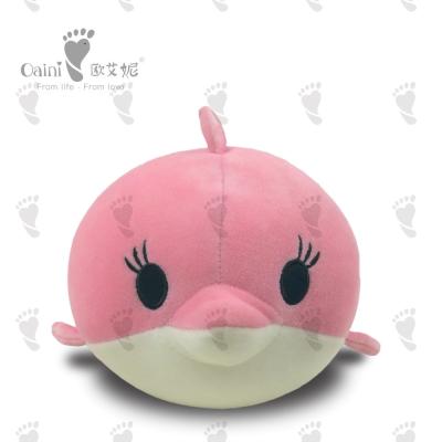China PP Cotton Mascot Stuffed Toys 26cm Child Friendly Dolphin Stuffed Animal for sale