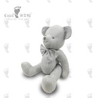 China 24 X 18cm Doll Plush Toy 100% Polyester Bear Plush Doll Joint Bear Baby for sale