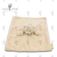 China PP Cotton Bear Security Blanket Scarf With Animals 27 X 27cm for sale