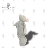China PP Cotton Animal Scarf Eco Friendly Stuffed Baby Comforter 29 X 23 X 32cm for sale