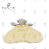 China Baby Rat Shaped Animal Scarf Teddy Golden Plush Bear Comforter 29 X 23 X 34cm for sale