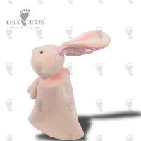 China 25 X 28cm Soothing Stuffed Animal EN71 Newborn Comforter Toy Harmless for sale