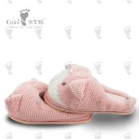 China 18 X 8cm Stuffed Childrens Shoes Warm Pink Cute Cat Shoes 18 X 8cm for sale